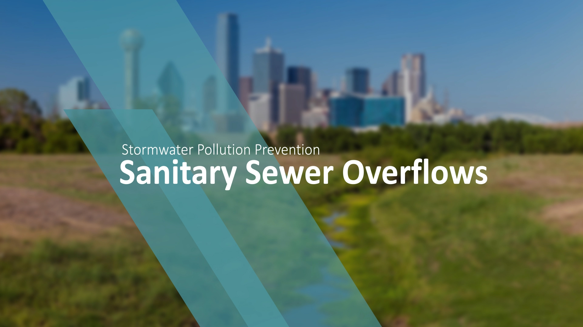 North Central Texas Council of Governments: Sanitary Sewer Overflows